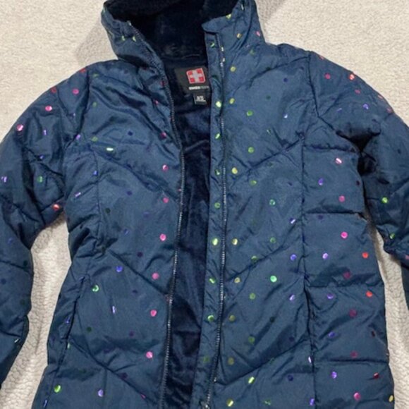 Swiss Tech | Jackets & Coats | Girls Swiss Tech Hooded Winter Puffer ...